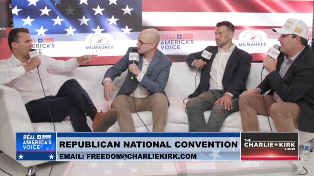 RNC REACTIONS DAY 1 - Charlie Kirk Exclusive